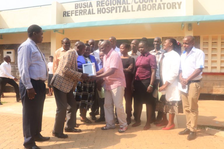 Health Facilities in Busia County Recieve Blood Analysing Machines